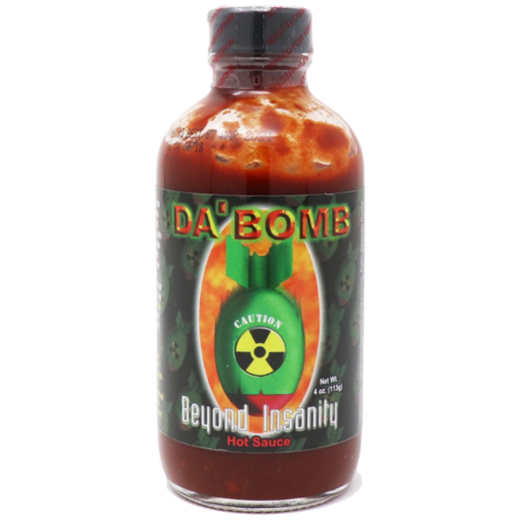 Da' Bomb Beyond Insanity Hot Sauce - Stockyard BBQ Supply