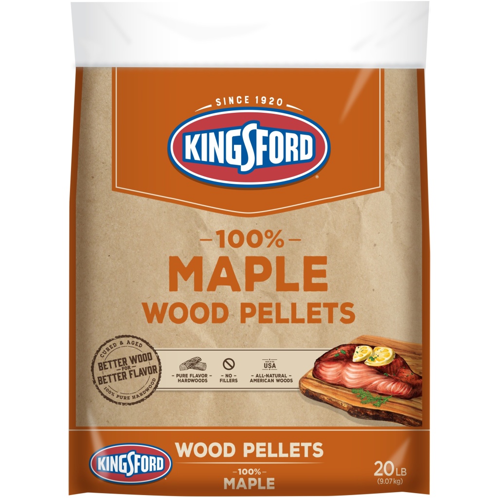 Kingsford 100% Hardwood Pellets for Grills, Maple - 20 Pounds ...
