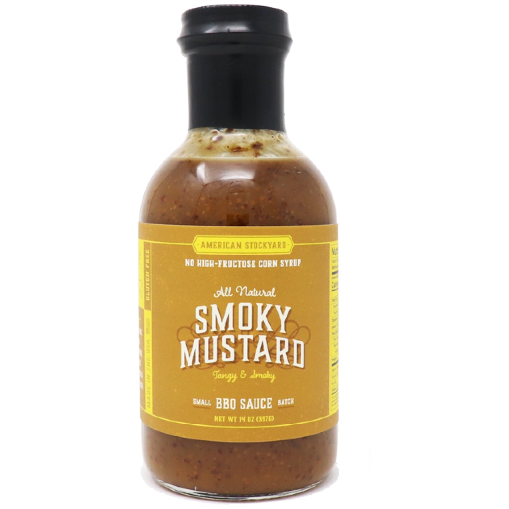 American Stockyard - Smoky Mustard BBQ Sauce - 14 oz. - Stockyard BBQ ...
