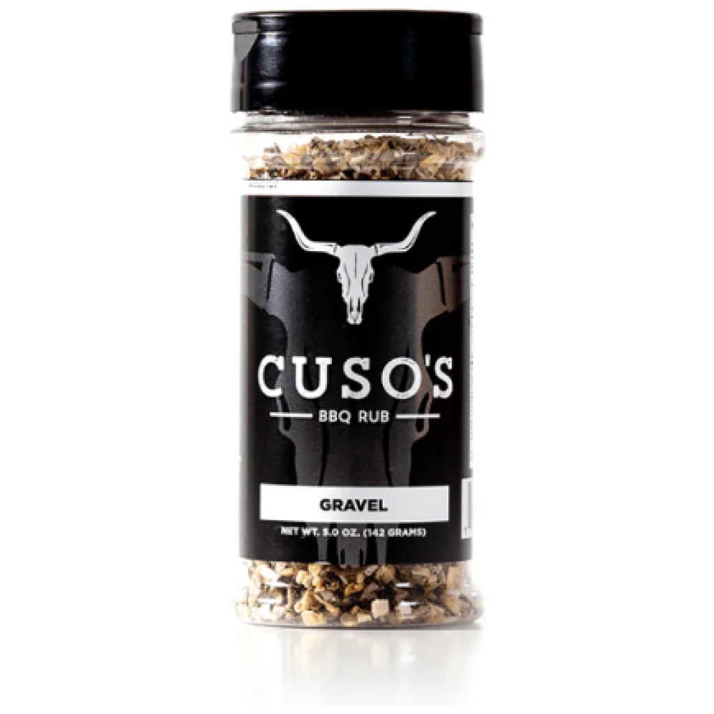 Cuso Cuts - Cuso's Gravel BBQ Rub - 5.0 oz - Stockyard BBQ Supply